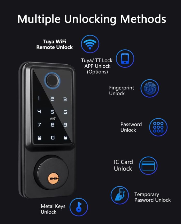Smart Deadbolt lock - RAYKUBE